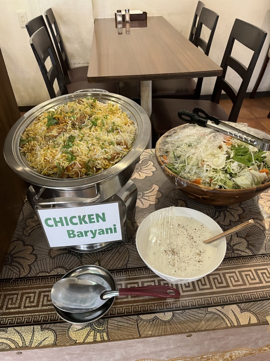 Today special buffet menu Osaka halal restaurant | 大阪ハラールレストラン